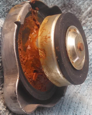 Rust on Radiator Cap in Hamilton | Grimmer Motors Hamilton